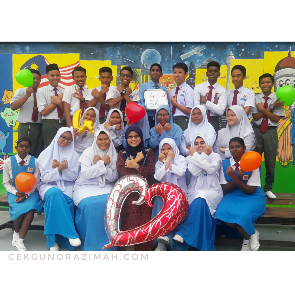 Gambar kelas 4SK 2018 yang meriah ~ Cikgu Norazimah