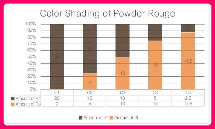 COSMETOLOGY GROUP 8: POWDER ROUGE PREPARATION