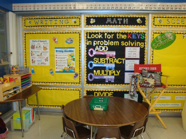 Classroom Walls Tip #3: Simple Color Scheme | Clutter-Free Classroom
