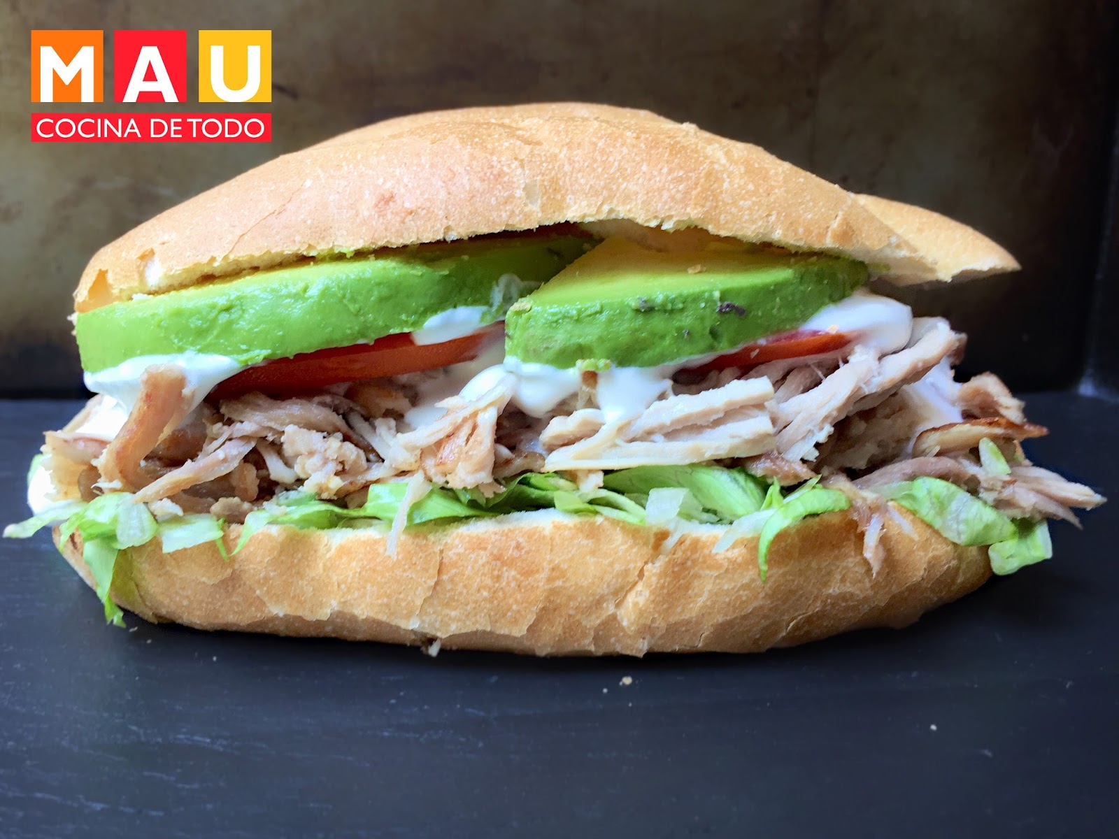 Mau Cocina de Todo: Tortas de Pierna (estilo Tortas Bernal)