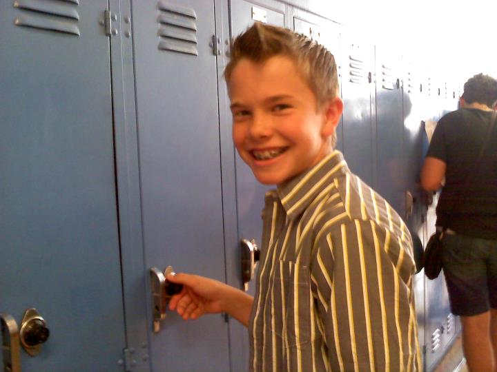 The Erickson Family: Brace-Face Braiden!