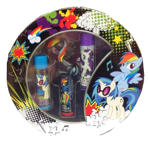 My Little Pony Lip Balm 3-pack Rainbow Dash Figure by Added Extras ...