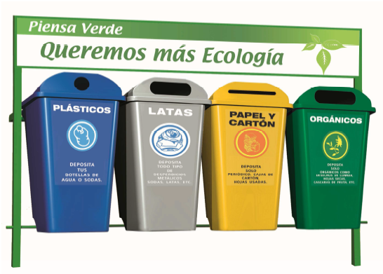 Colores A Emplear En El Reciclaje De Basura ~ Colores del Reciclaje