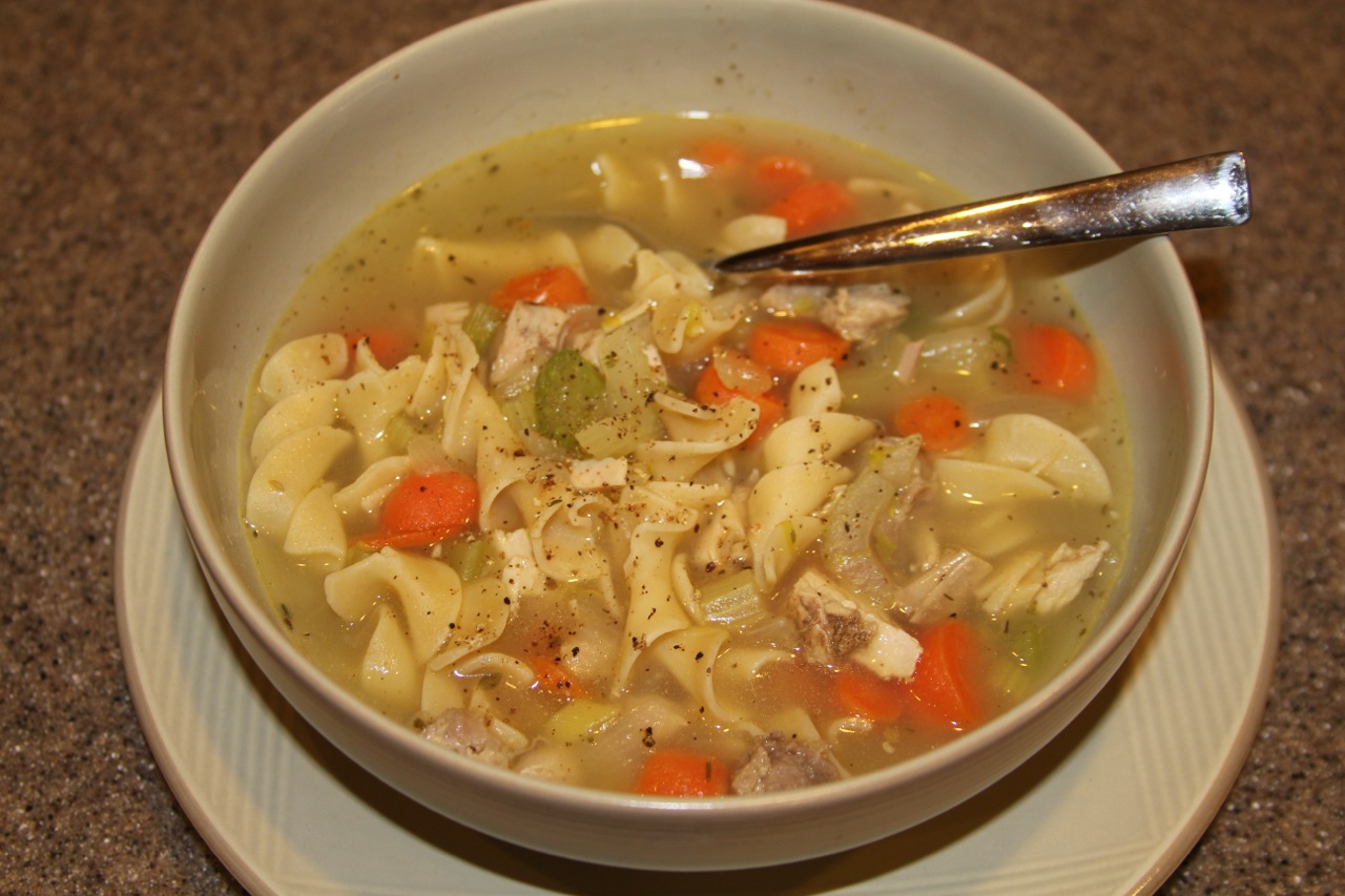 Turkey Noodle Soup - Cooking With Ruthie