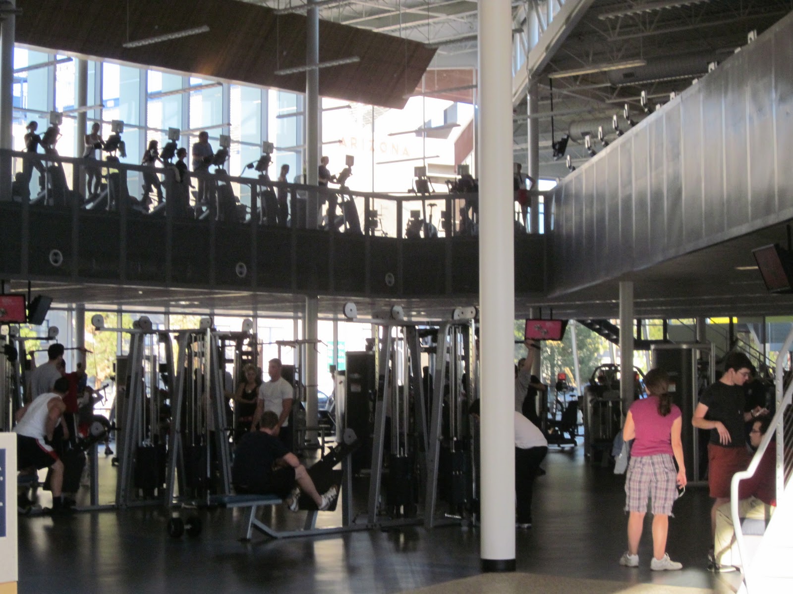 Rec. Center: The Recreational Center at the University of Arizona
