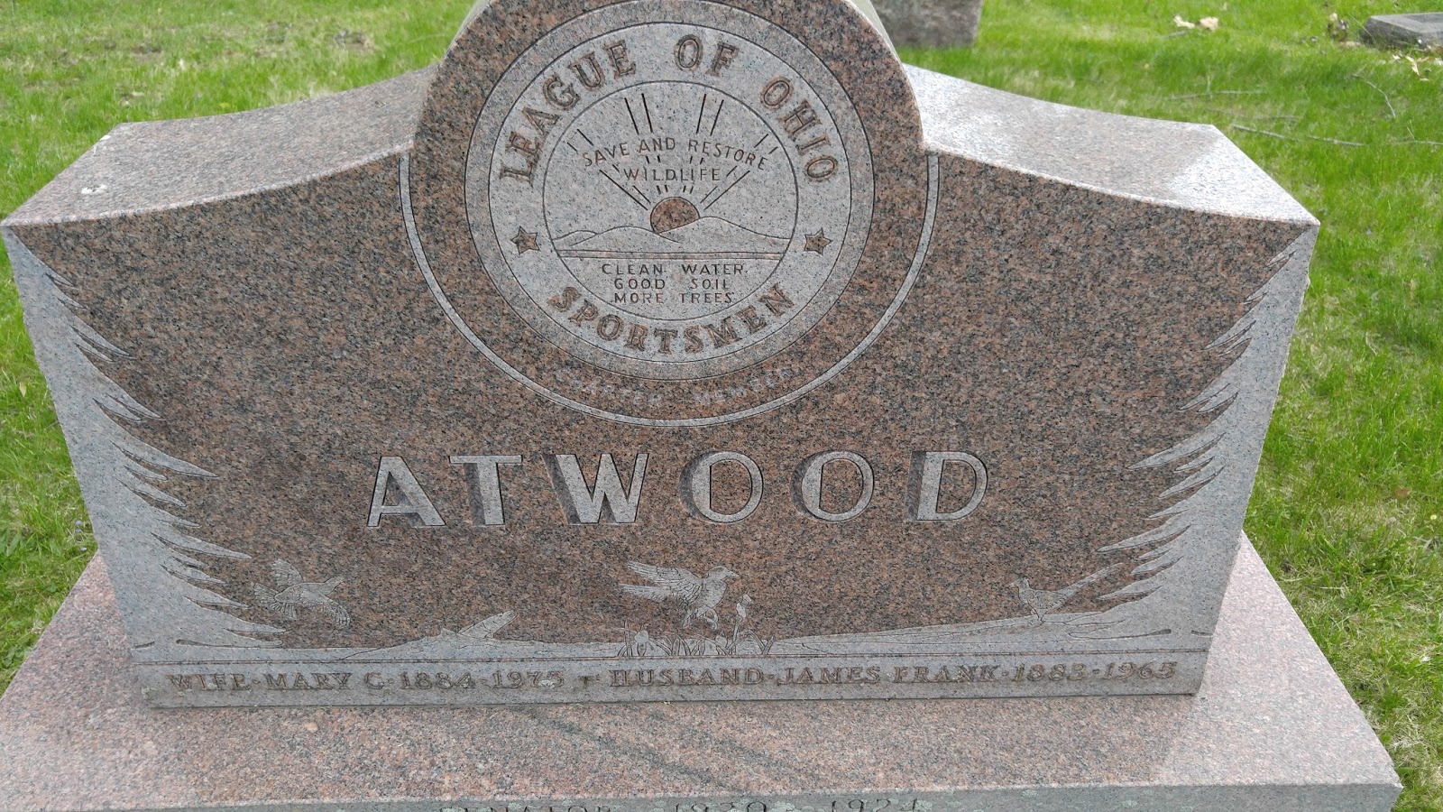Travels of a Hobgoblin Taphophile: James Atwood (Ohio State Senator ...