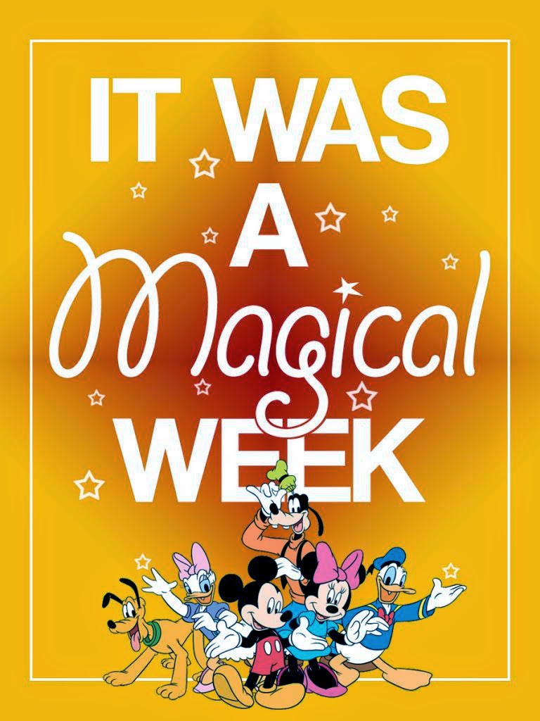 Mickey "It was a Magical Week" Free Printable Notebook. - Oh My Fiesta ...