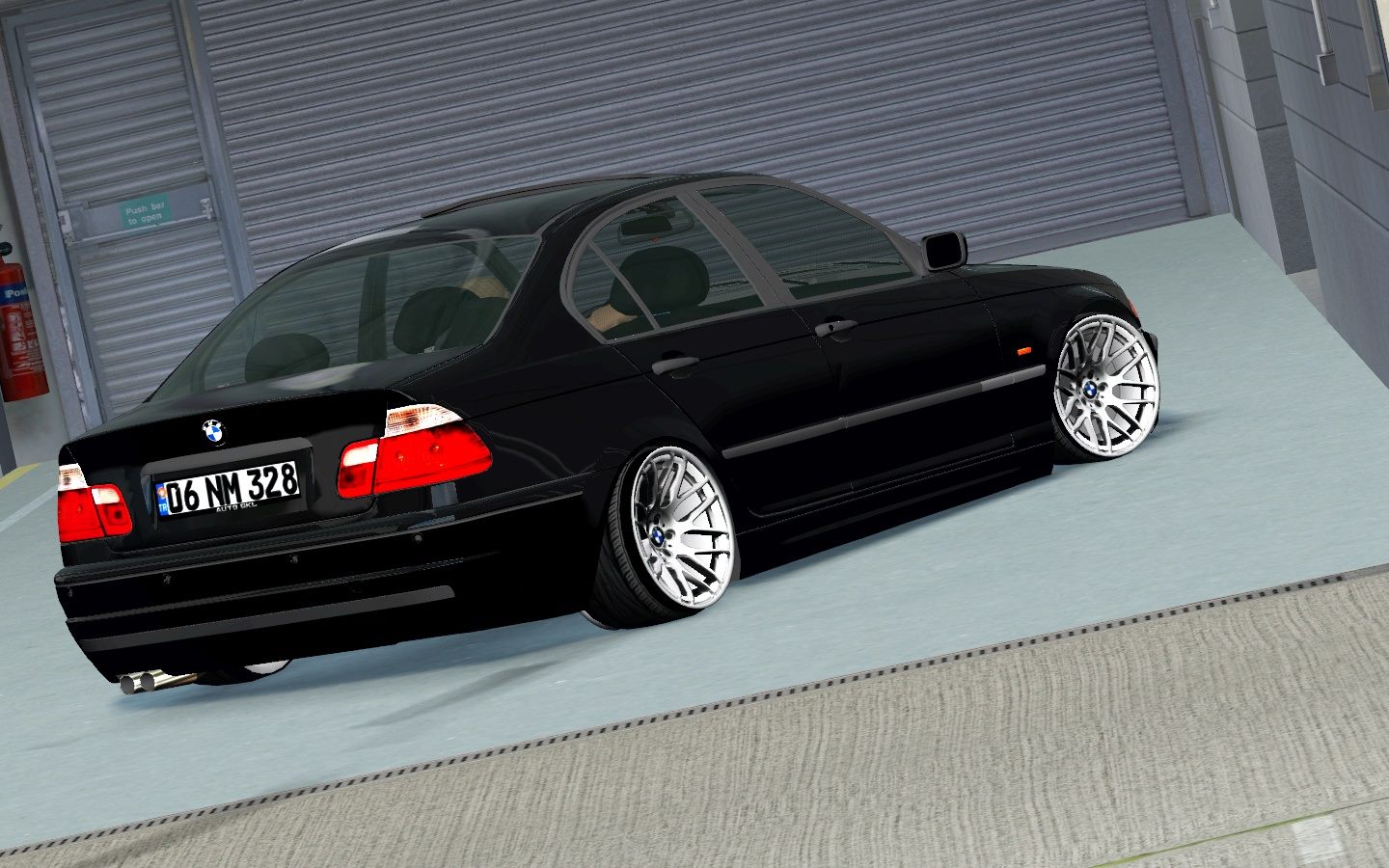 LFS NMair BMW E46 Yaması - Live For Speed Mod - Yamaları