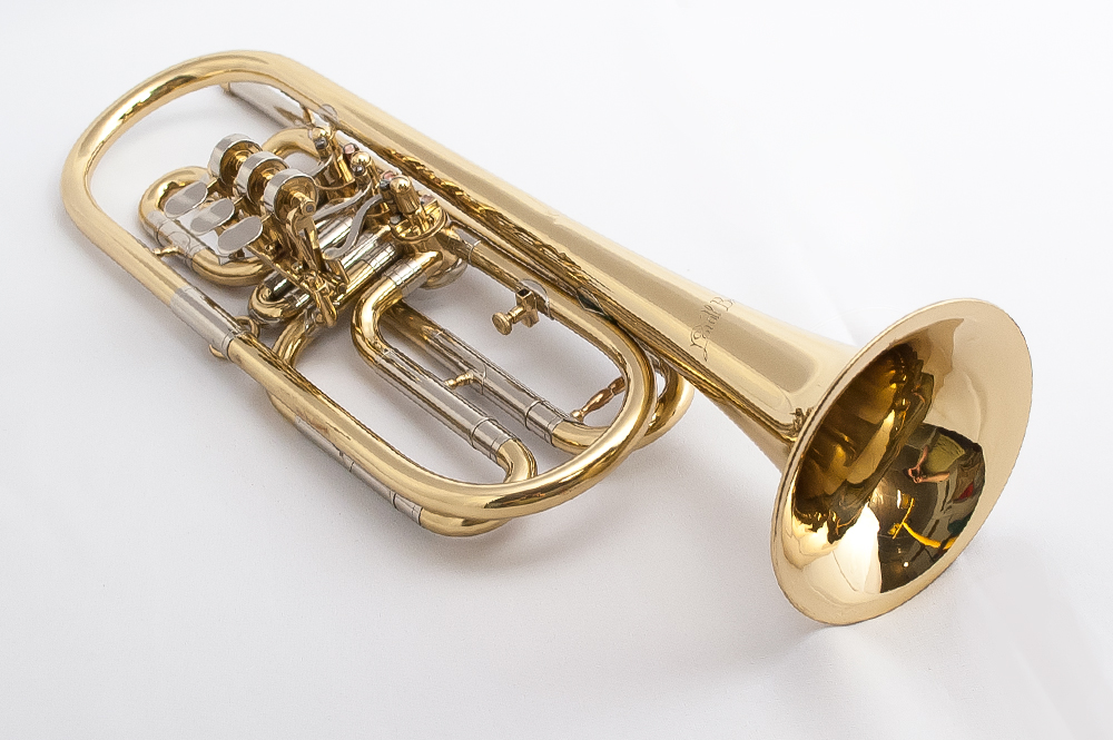 Eb stunning rotary valve Alto Trumpet by Josef Lidl (lacquer ...