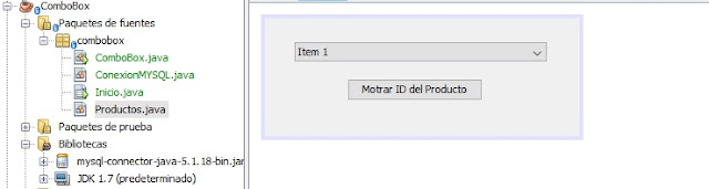 Cómo obtener el ID de un JComboBox en Java (Cargado desde MySQL) Cómo obtener el ID de un JComboBox en Java (Cargado desde MySQL)