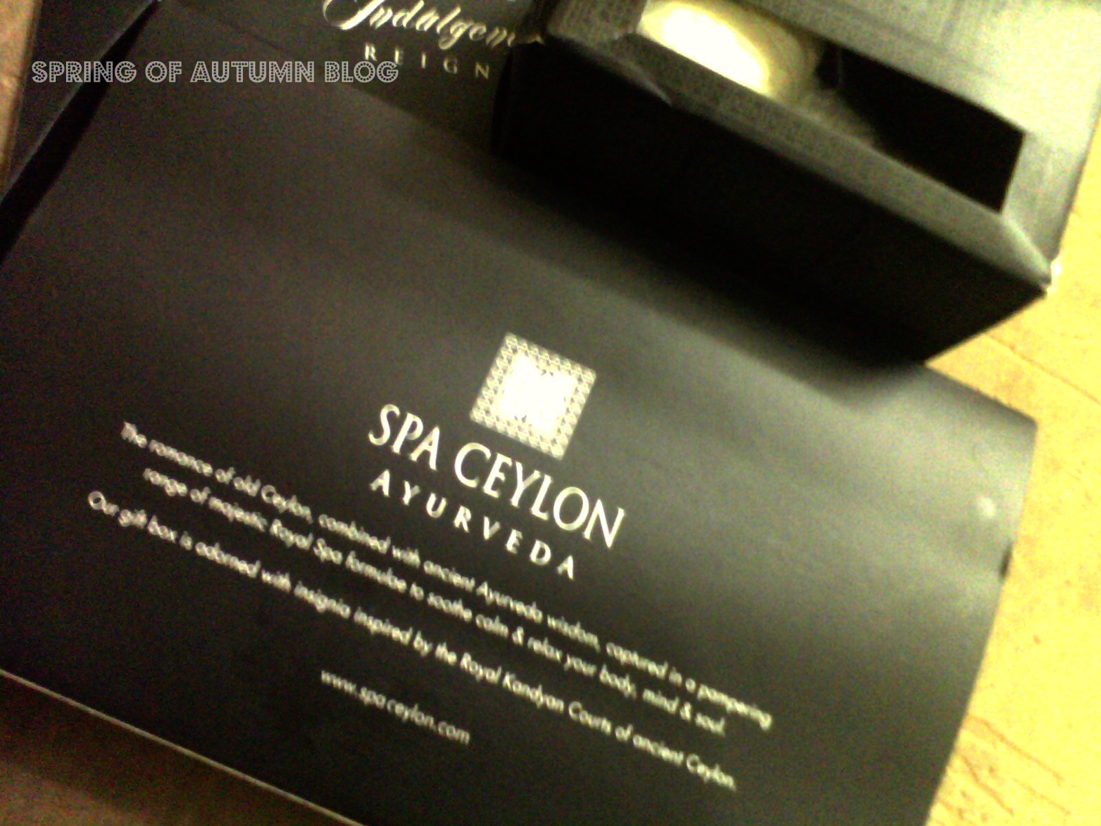 Spring of Autumn: An Introduction to Spa Ceylon Ayurveda