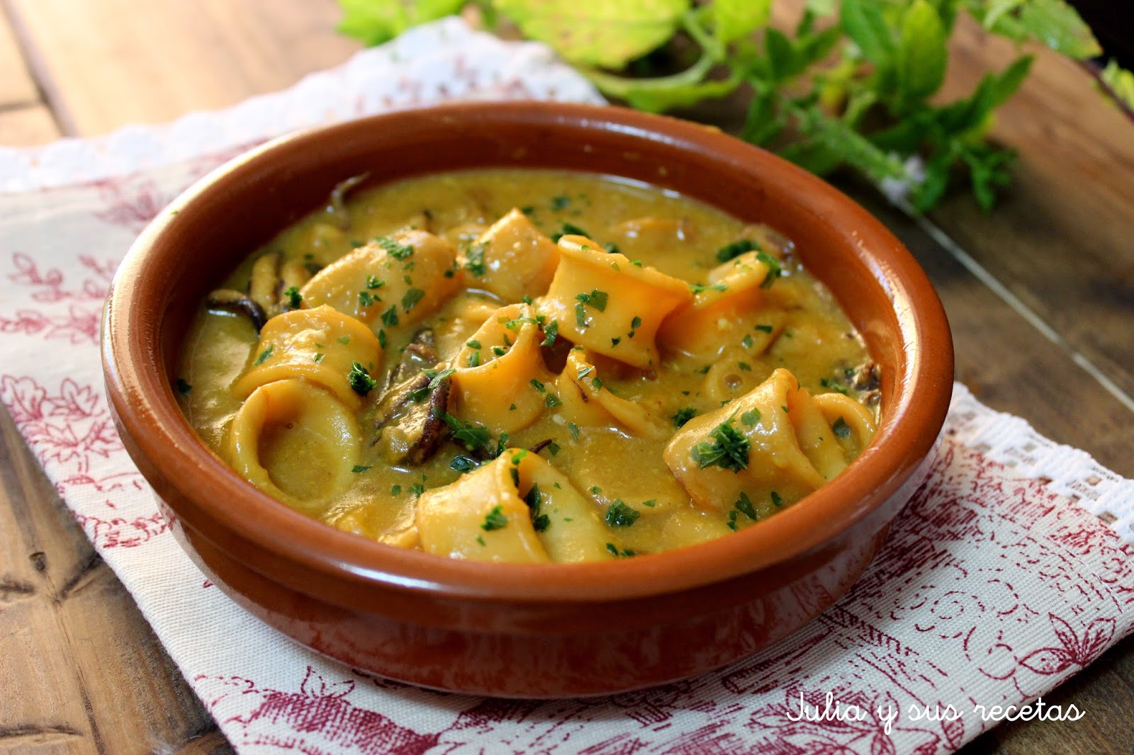 JULIA Y SUS RECETAS: Calamares a la mostaza