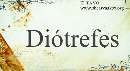 Principios Divinos: “REVERENDO DIOTREFES”