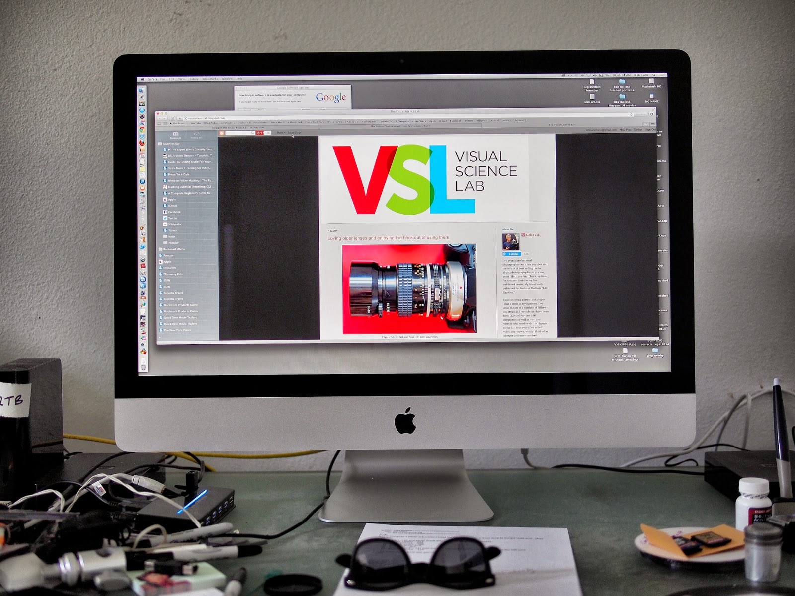 The Visual Science Lab / Kirk: A computer progress report.