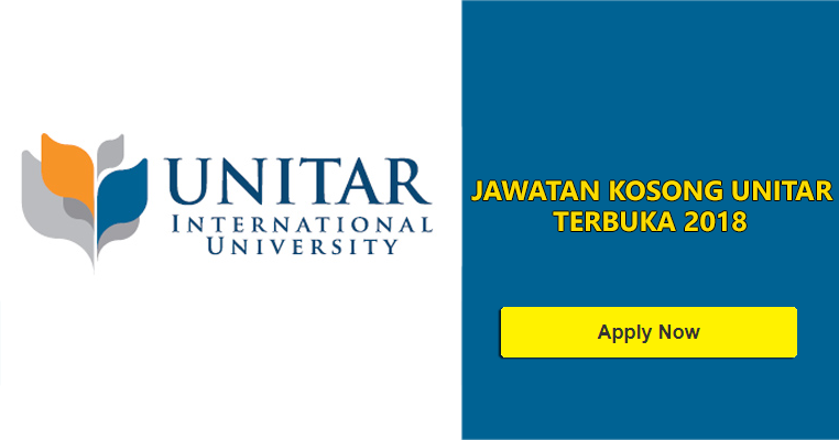 Jawatan Kosong di UNITAR International University Terkini 2018 ...