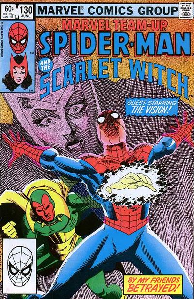 Dave's Comic Heroes Blog: Spider-Man Teams With Vision And The Scarlet ...