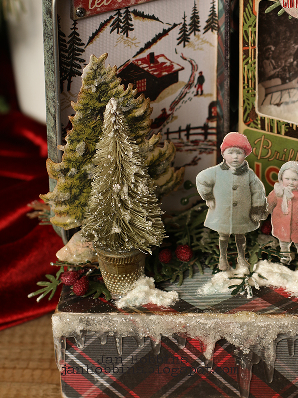 LET IT SNOW CHRISTMAS VIGNETTE - In My Own Imagination