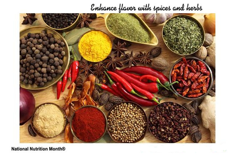 Dietitians Online Blog: National Nutrition Month - Enhance Flavors with ...