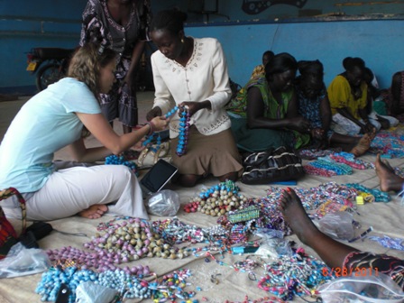 Traveling with Rhona: What are Acholi Beads?