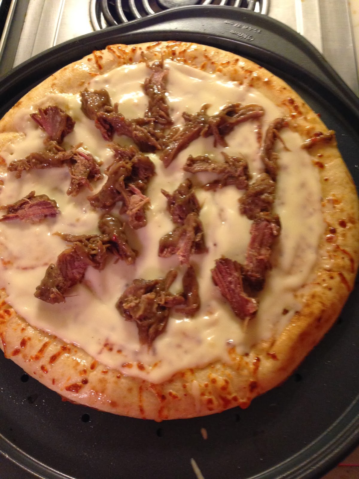 My Life With A Cherry On Top: Italian Beef Pizza..Oh my word!