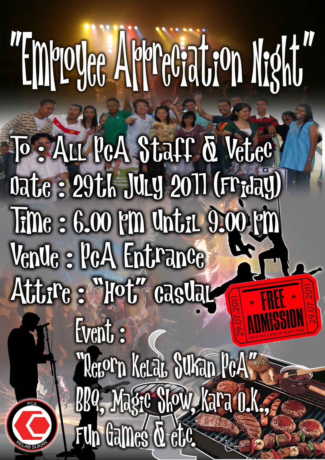 Employee Appreciation Night