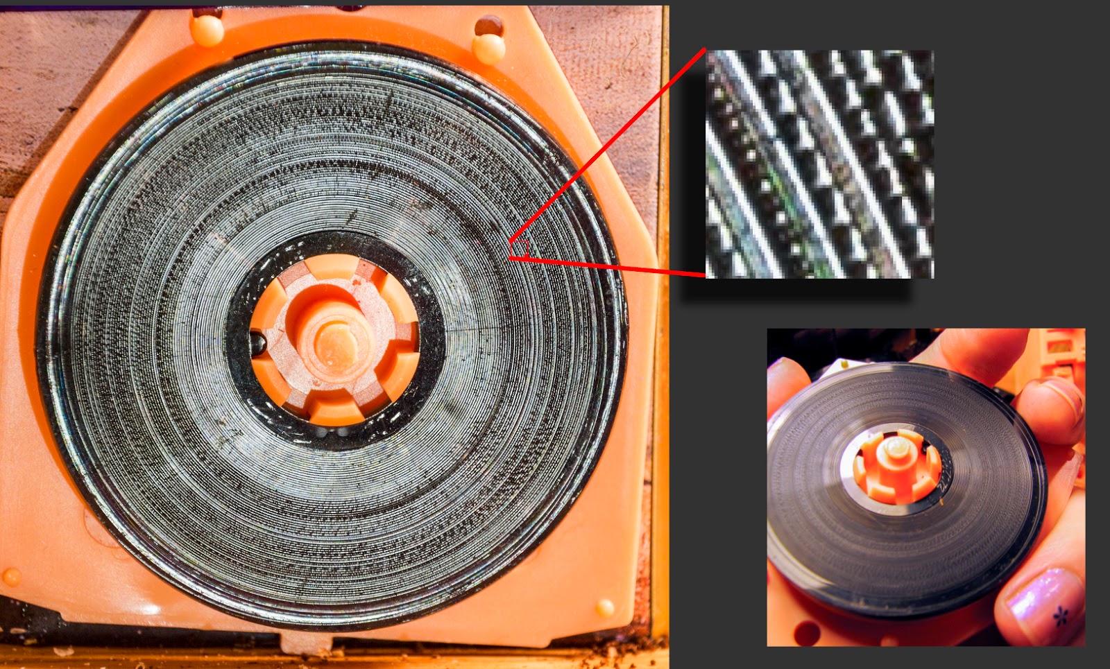 absorptions: Gramophone audio from photograph, revisited
