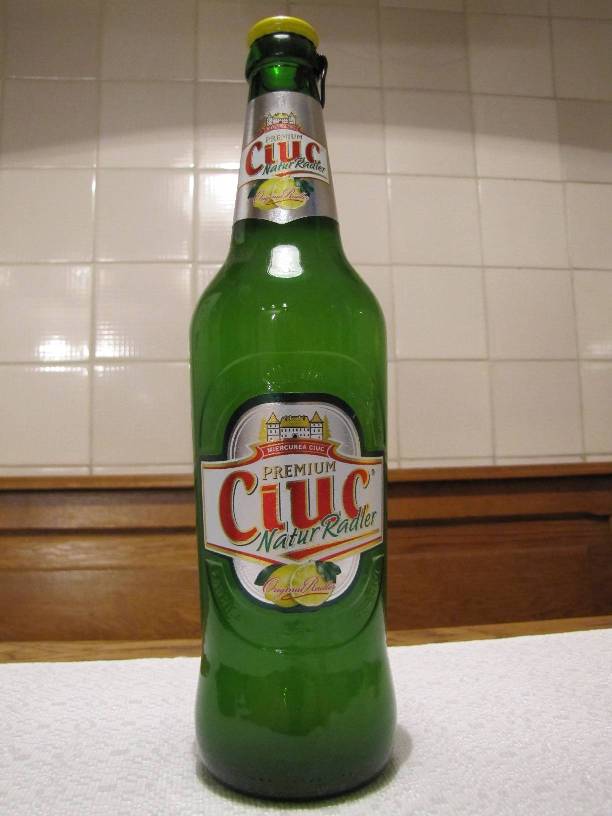 Romanian beer trail/Piwnym szlakiem Rumunii: CIUC PREMIUM NATUR RADLER