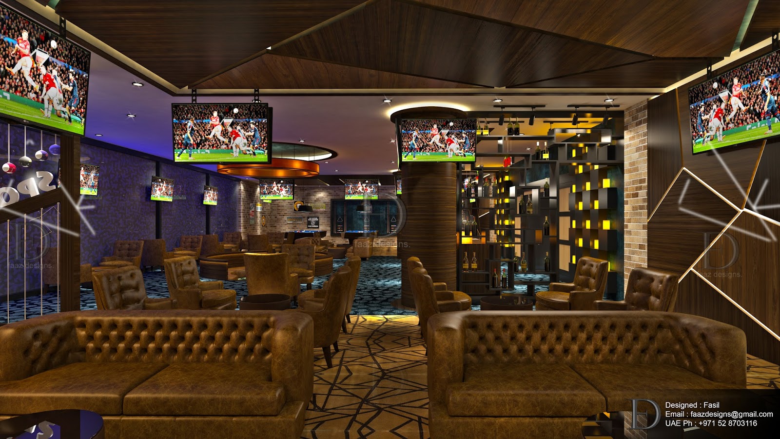 faz designs: SPORTS BAR