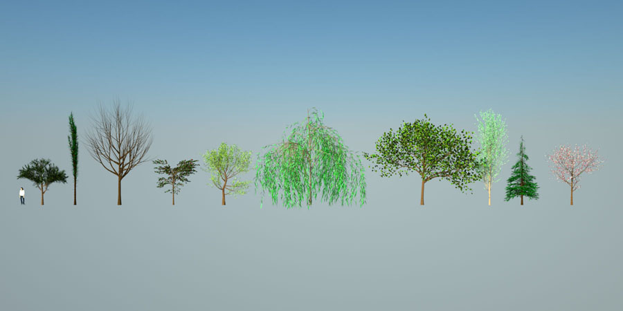 D-PROJECT: 【PLUGIN】3D Tree Maker・・・樹木生成