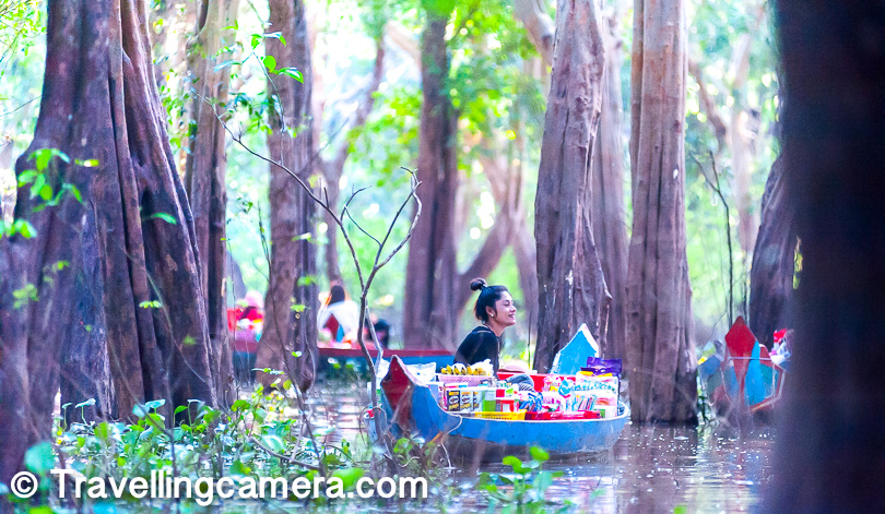 Tonle Sap Boat Tour || Boating through the flooded Mangrove Forests