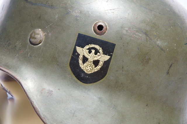WW2 German Militaria Collectibles: WW2 German Combat Police Helmet | WW2 German Militaria ...