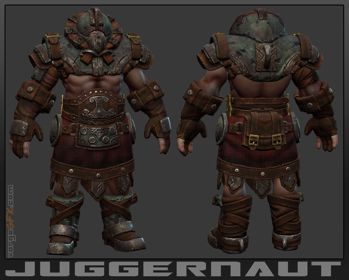vorgeGFX: 2011 Comic Con Challenge - Juggernaut