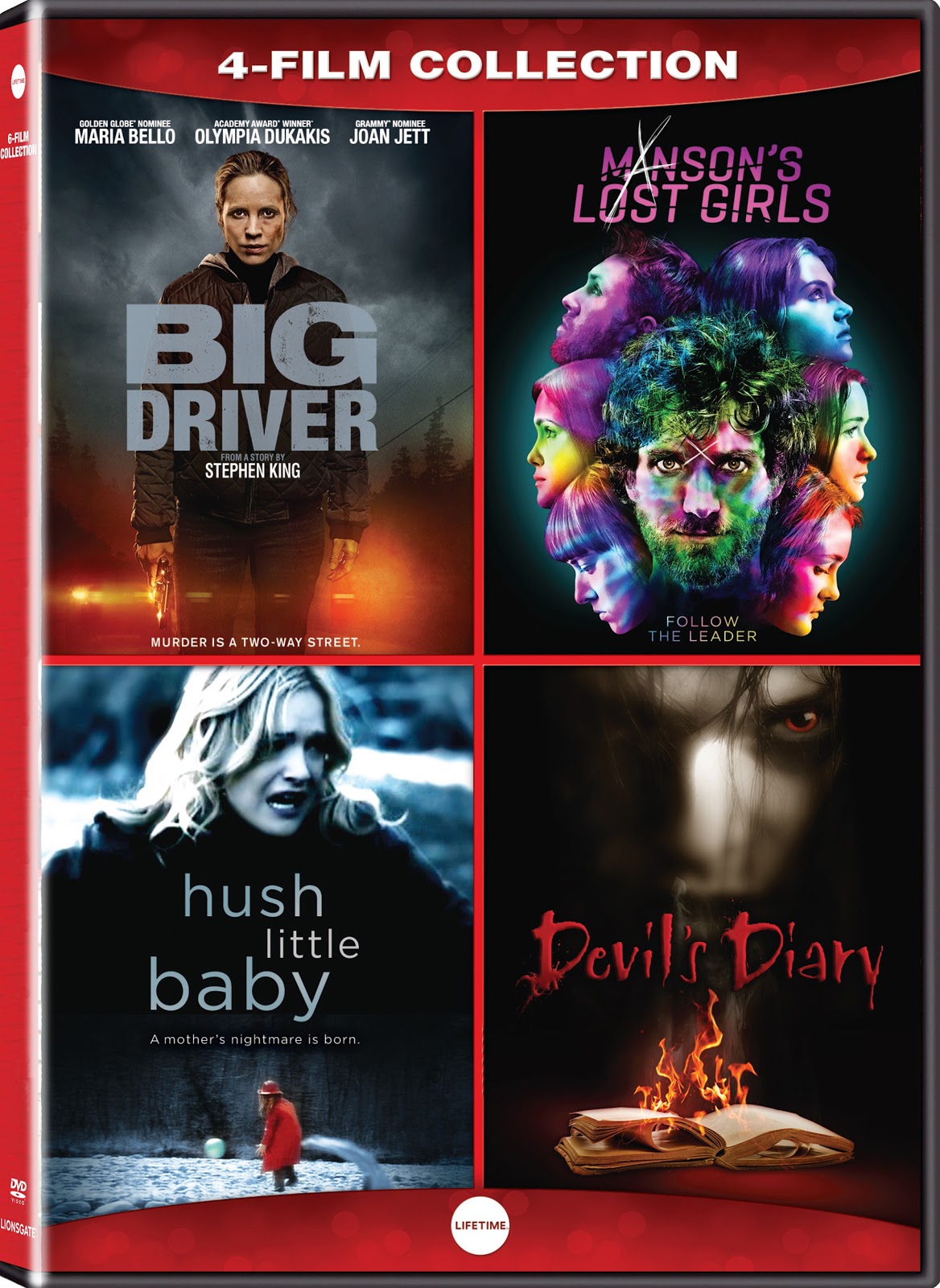 blu-ray and dvd covers: HORROR MOVIE DVDS