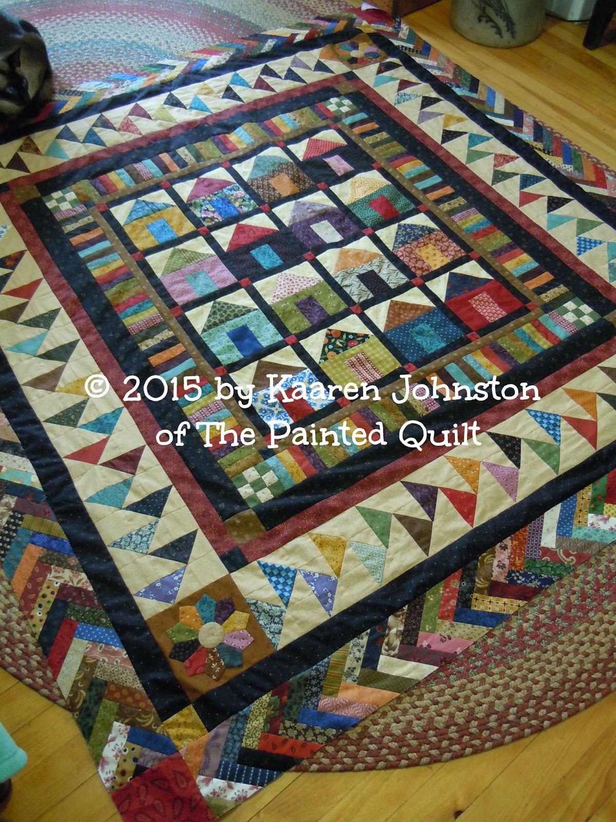 The Painted Quilt: Mystery Quilt-Along Step 4