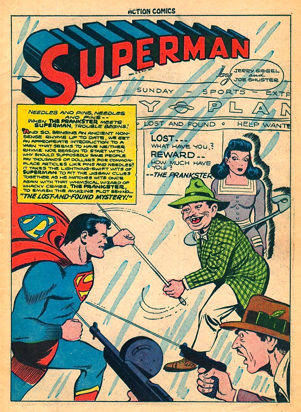 Ominous Octopus Omnibus: Superman Meets The Prankster