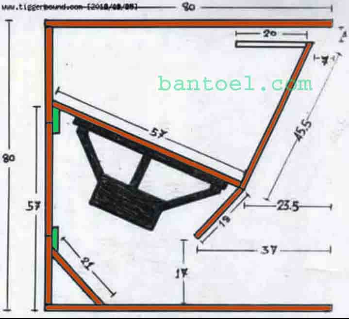 SKema box turbo horn subwoofer 18 inch mantap