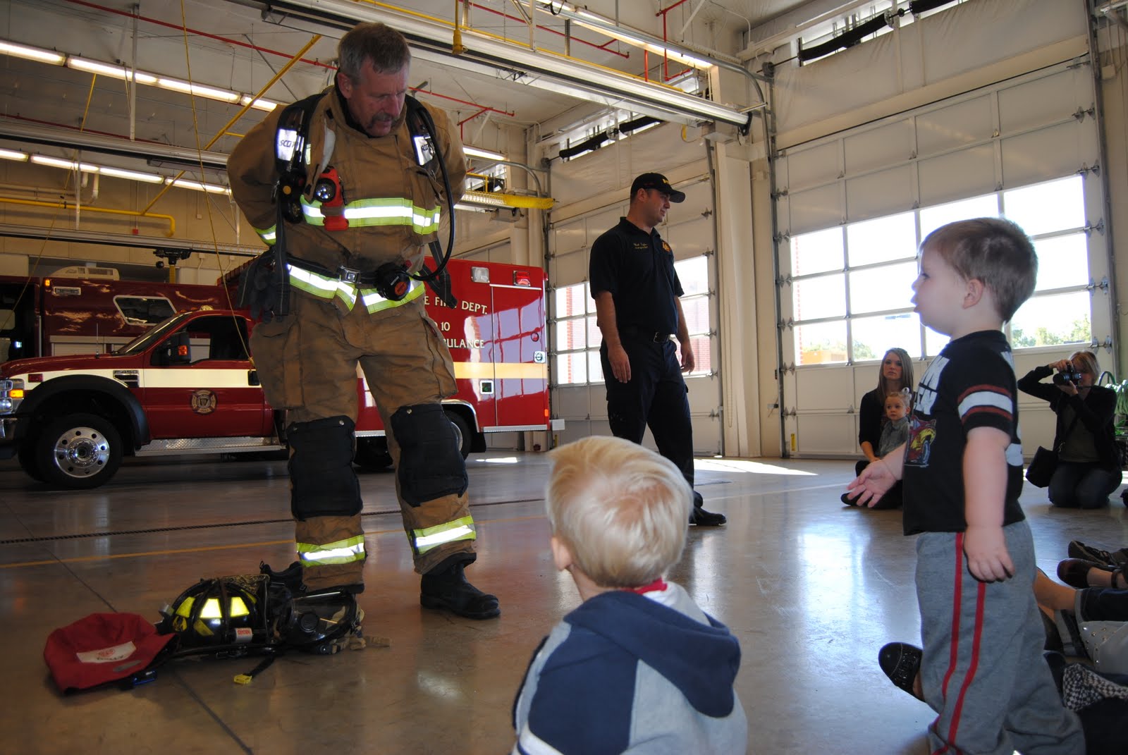 Team Daspit: Tour of the Bentonville Fire Department