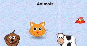 For Spanish Teachers : ANIMALES (POWER POINT)