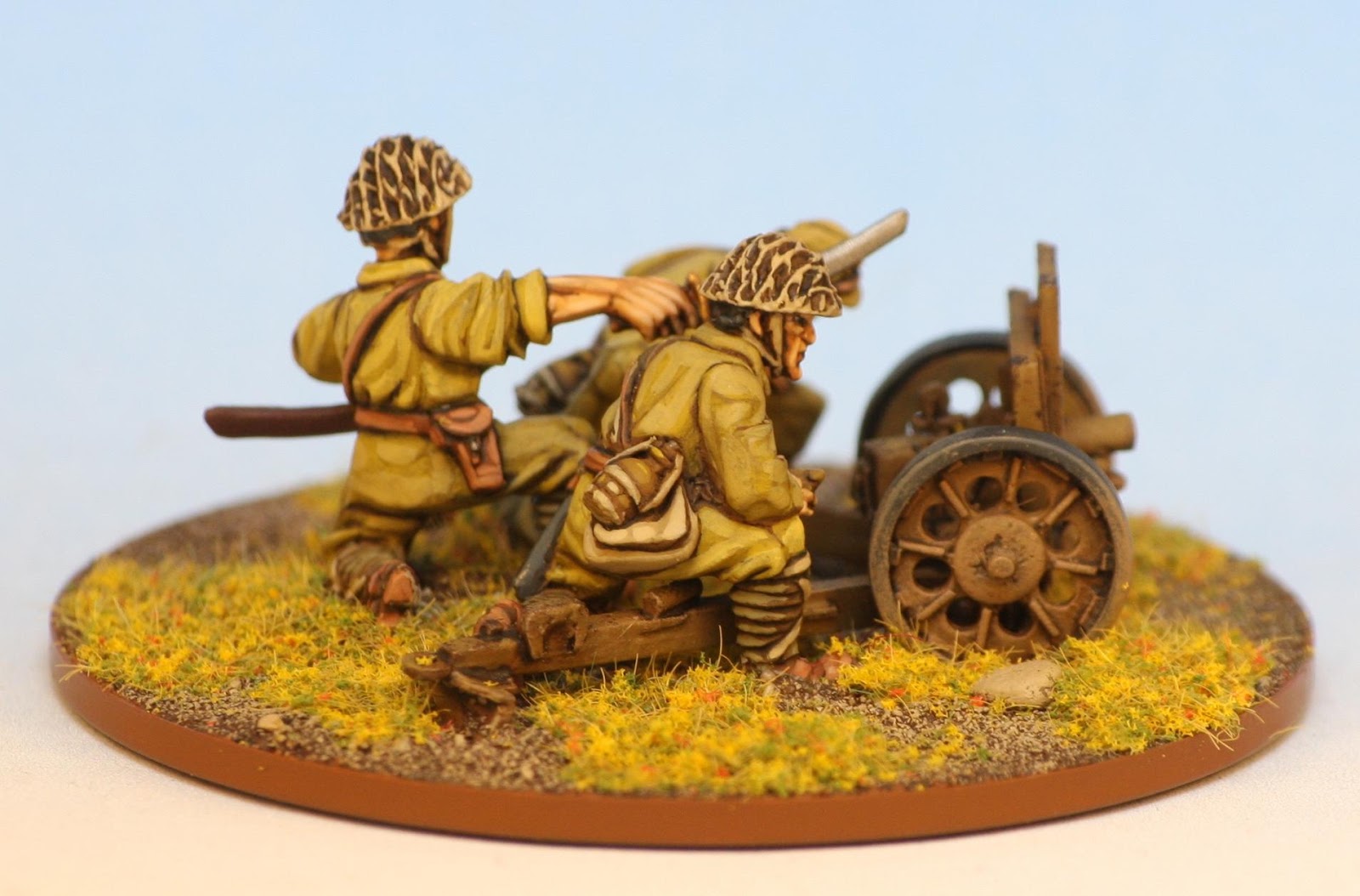 Einar Olafson Painting: Japanese Type 92 70mm infantry gun