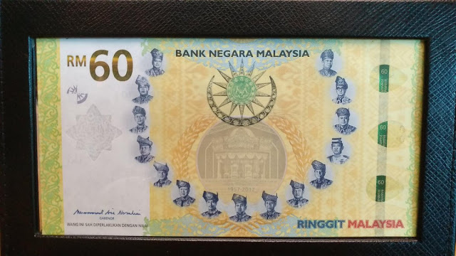 Bank Negara Malaysia keluarkan Duit kertas istimewa RM60 & RM600 ...
