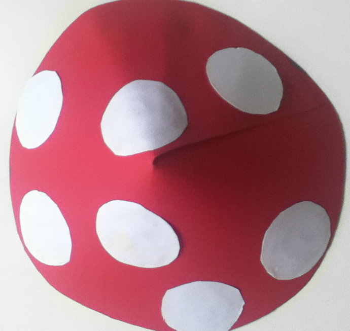 A Minority of One: Paper Toadstools DIY