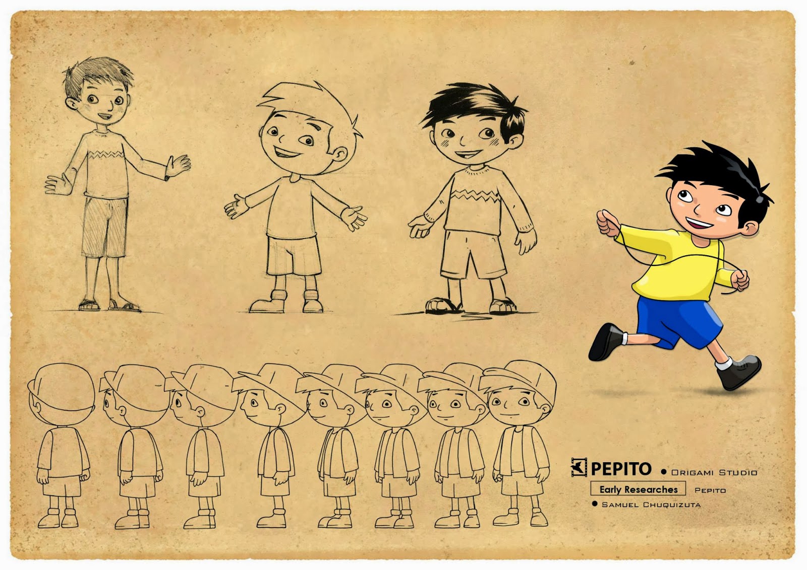 SAMUEL CHUQUIZUTA ILUSTRADOR: MÁS ALLÁ- CORTOMETRAJE ANIMADO