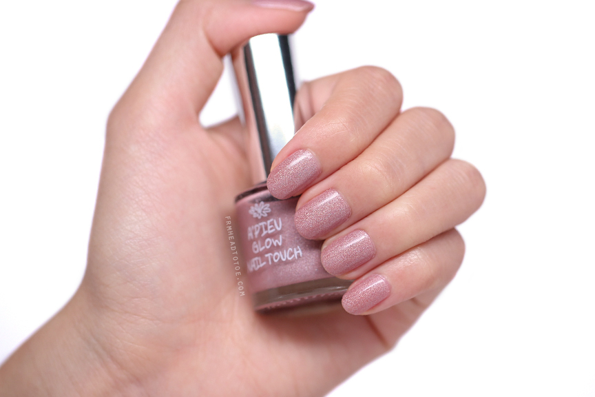 Manicure Monday: A'Pieu Glow Nail Touch PP02 - From Head To Toe