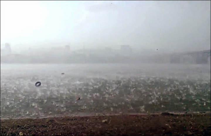 Freak Hail Storm Hits Siberian Beach in Mid-Summer - Snow Addiction ...