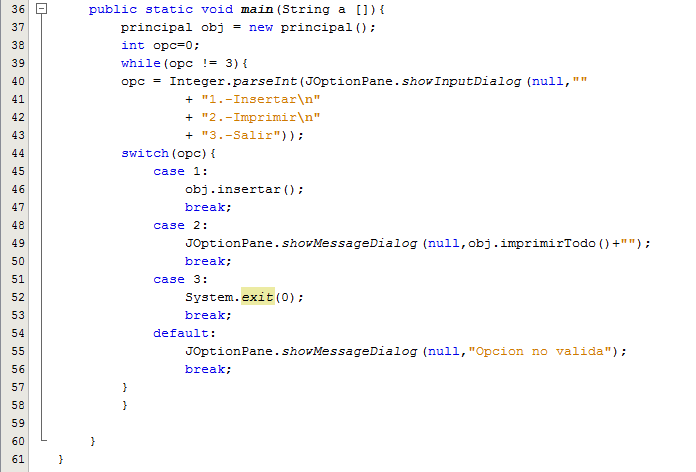 Codigos Rapidos: Listas simples en JAVA