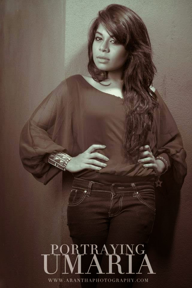 SRI LANKAN TASTE Fashion Magazine: Portraying UMARIA SINHAWANSA