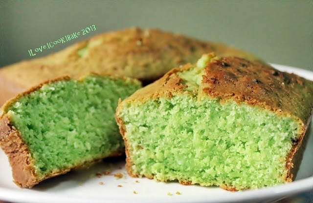 I Love. I Cook. I Bake.: Coco Pandan Cake