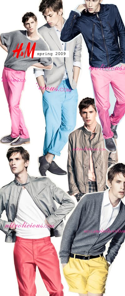 Michelle's Fashion Blog: Men can wear colors too...