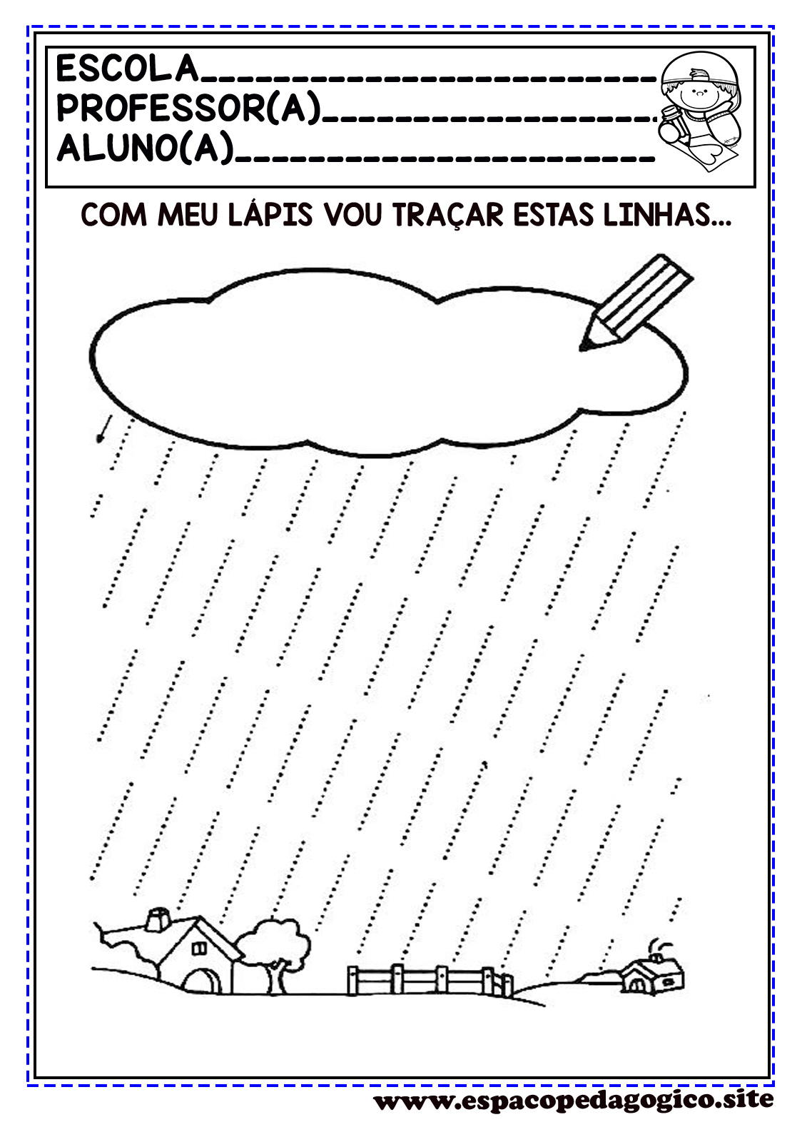 ATIVIDADES LINDAS DE COORDENAÇÃO MOTORA FINA PARA IMPRIMIR-ESPAÇO ...