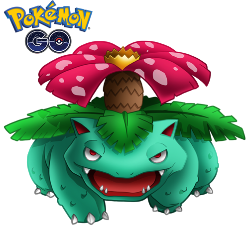Venusaur 1 de Pokémon Go | Vector Clipart